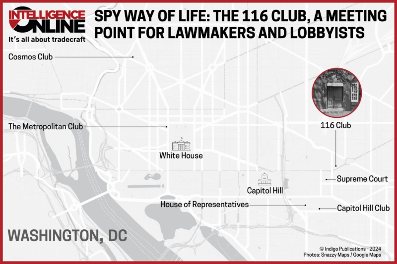 United States • At the 116 Club in Washington, lawmakers and lobbyists ...