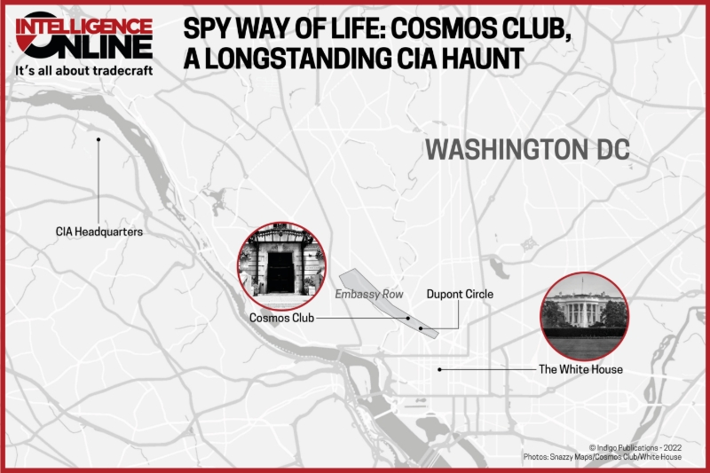 UNITED STATES • Washington's private Cosmos Club: where CIA officials ...