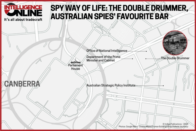 AUSTRALIA • The Double Drummer, where to spy a spy in the land down ...