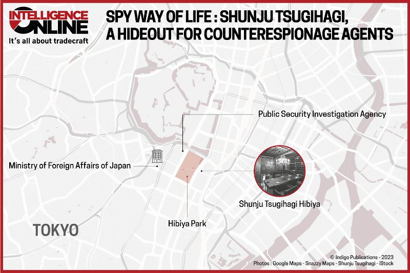 JAPAN • Shunju Tsugihagi, Tokyo hideaway for Japanese counter-espionage ...